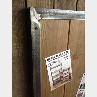 Steel and Timber Notice Board | Metroretro